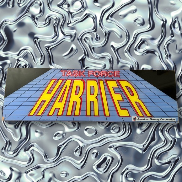 Wall Decor | Task Force Harrier Arcade Video Game Translight Marquee Sign Wall Art Decor | Poshmark